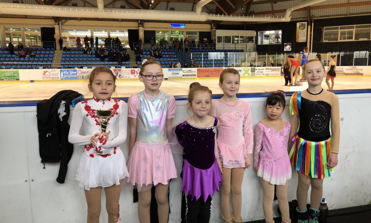 Plusieurs podiums pour le club de Patinage Artistique d’Angers à la Roche-sur-Yon, ce week-end ...